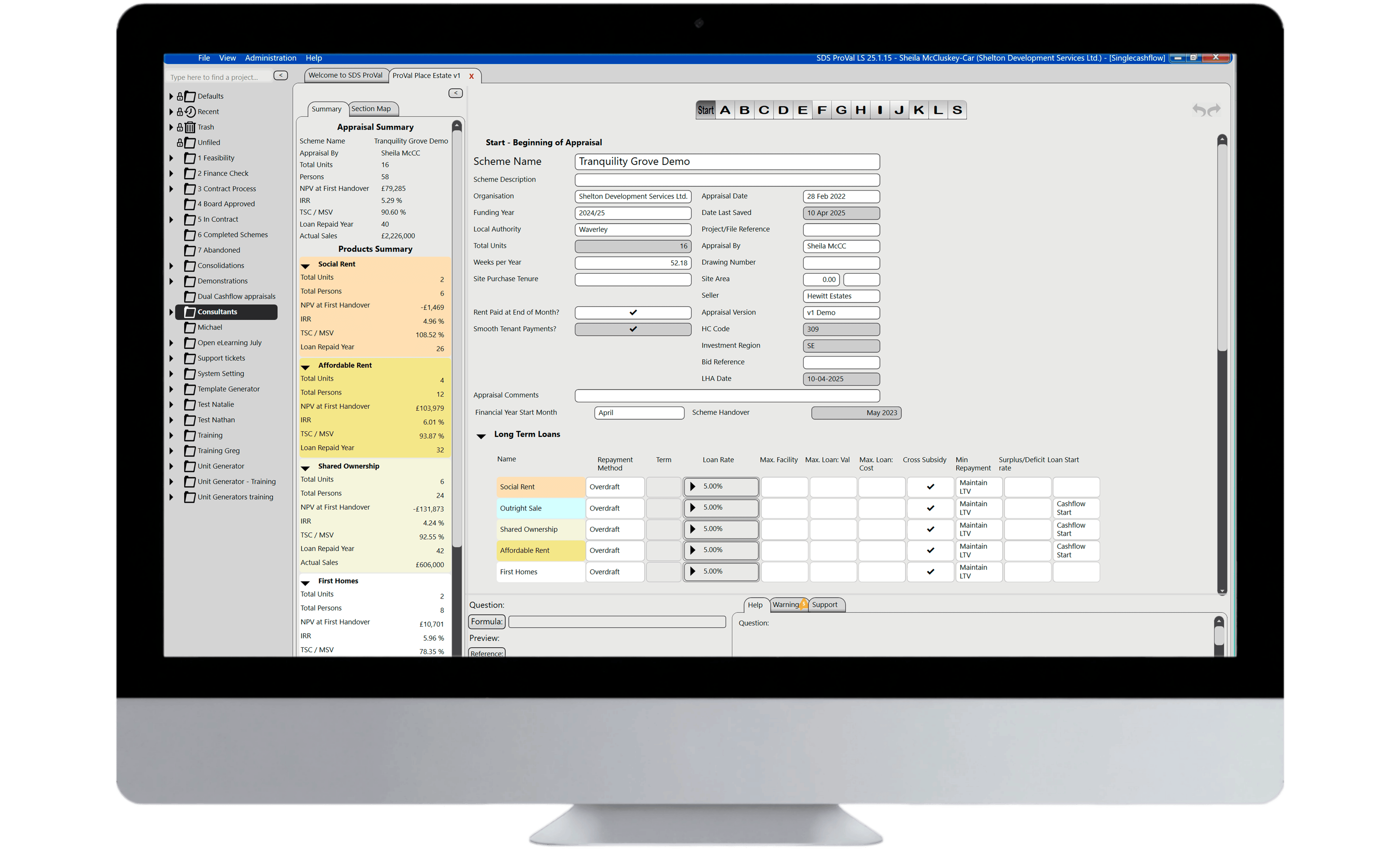 Development Appraisal Software | Proval | SDS UK