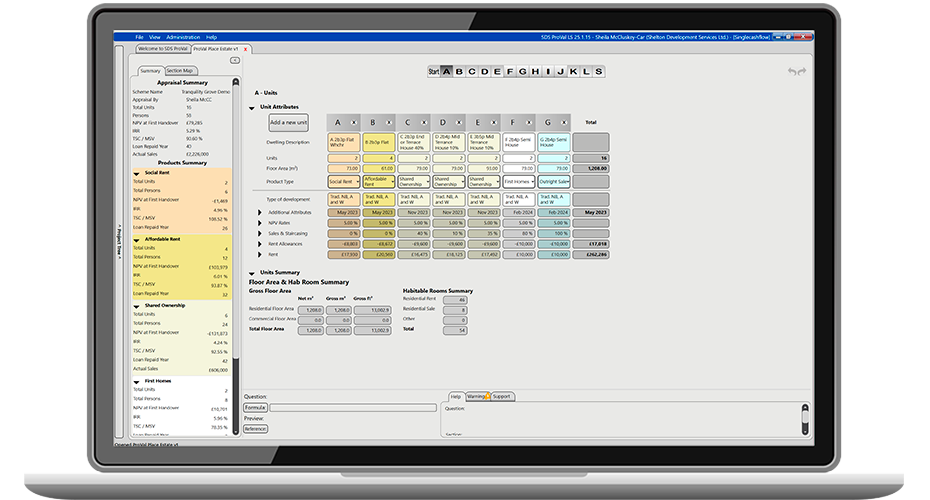 Development Appraisal Software | Proval | SDS UK